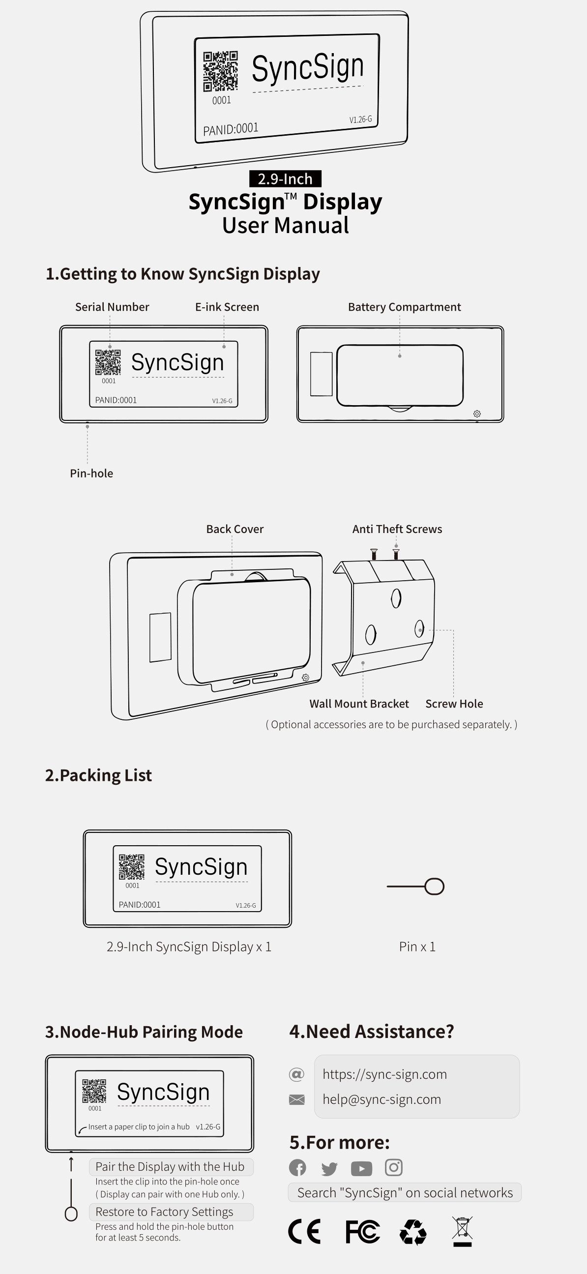 2.9-inch SyncSign Display — SyncSign 0.1.0 documentation